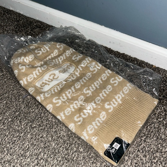 Supreme | Other | Supreme New Eras Tan Ski Mask Brand New | Poshmark